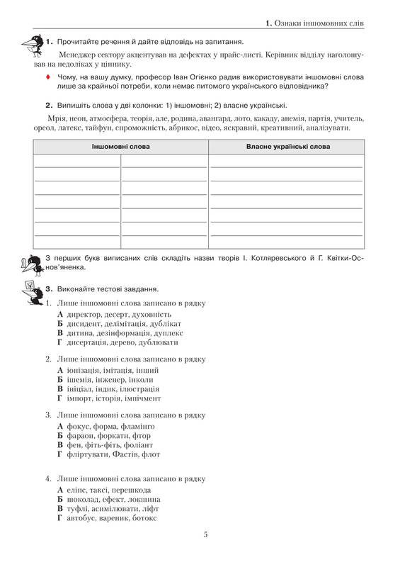 Українська мова Правопис у таблицях тестові завдання Доповнене видання Ще одну книжку